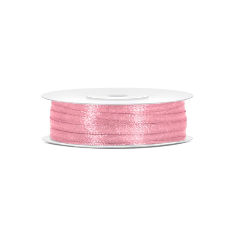 Tasiemka Satynowa Jasno R owa 3 Mm Super Do Projekt w DIY Tasiemka Satynowa Jasno R owa 3 Mm Super Do Projekt w DIY